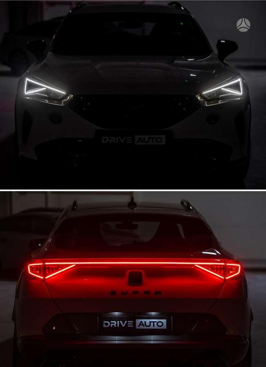 Белый Cupra Formentor 2022 в Вильнюс, объемом двигателя 1.40 л и пробегом 35 тыс. км за 26500 €, фото 16 на AUTOMOTO.COM.LV