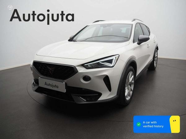 Белый Cupra Formentor 2022 в Вильнюс, объемом двигателя 1.40 л и пробегом 37 тыс. км за 22900 €, фото 1 на AUTOMOTO.COM.LV