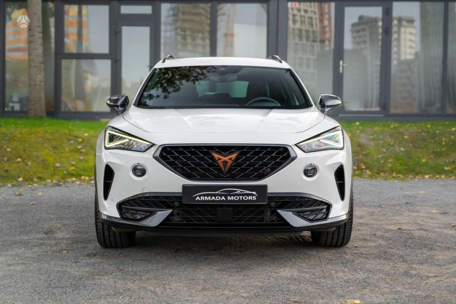 Белый Cupra Formentor 2022 в Вильнюс, объемом двигателя 1.50 л и пробегом 73 тыс. км за 22800 €, фото 5 на AUTOMOTO.COM.LV