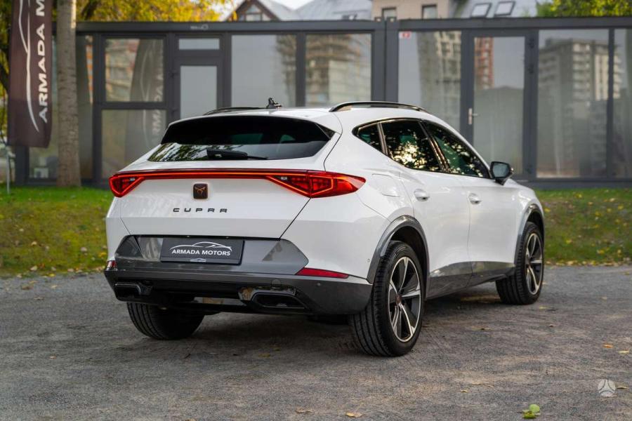 Белый Cupra Formentor 2022 в Вильнюс, объемом двигателя 1.50 л и пробегом 73 тыс. км за 22800 €, фото 19 на AUTOMOTO.COM.LV