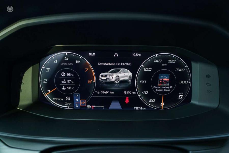 Белый Cupra Formentor 2022 в Вильнюс, объемом двигателя 1.50 л и пробегом 73 тыс. км за 22800 €, фото 31 на AUTOMOTO.COM.LV