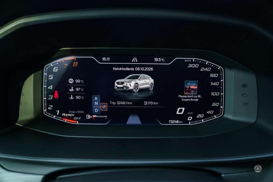 Белый Cupra Formentor 2022 в Вильнюс, объемом двигателя 1.50 л и пробегом 73 тыс. км за 22800 €, фото 32 на AUTOMOTO.COM.LV