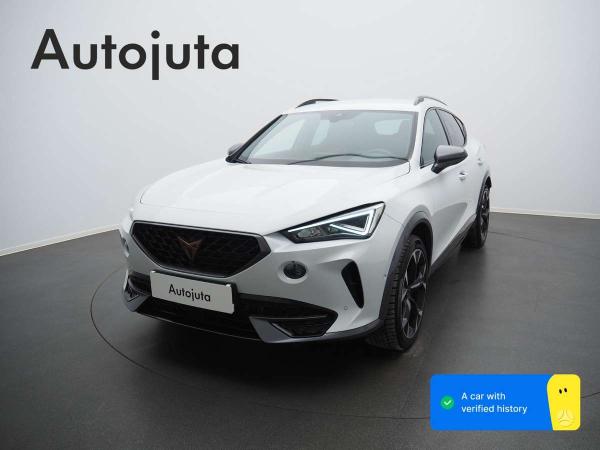 Balts Cupra Formentor 2023 Viļņa, ar dzinēja tilpumu 1.98 L un nobraukumu 81 tūkst. km par 29500 €, foto 1 vietnē AUTOMOTO.COM.LV