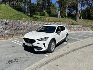 Balts Cupra Formentor 2023 Rīga, ar dzinēja tilpumu 1.40 L un nobraukumu 62 tūkst. km par 25500 €, foto  vietnē AUTOMOTO.COM.LV