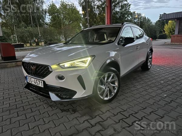 Balts Cupra Formentor 2023 Rīga, ar dzinēja tilpumu 1.40 L un nobraukumu 63 tūkst. km par 25000 €, foto 1 vietnē AUTOMOTO.COM.LV