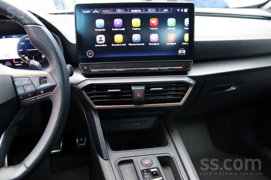 Balts Cupra Formentor 2023 Rīga, ar dzinēja tilpumu 1.40 L un nobraukumu 45 tūkst. km par 28990 €, foto 13 vietnē AUTOMOTO.COM.LV