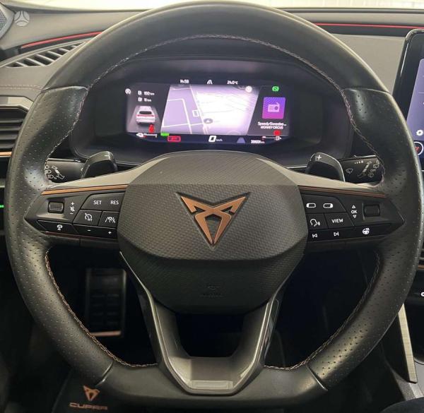 Balts Cupra Formentor 2023 Kauņa, ar dzinēja tilpumu 1.40 L un nobraukumu 40 tūkst. km par 26500 €, foto 9 vietnē AUTOMOTO.COM.LV