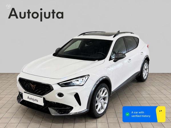 Белый Cupra Formentor 2023 в Каунас, объемом двигателя 1.40 л и пробегом 53 тыс. км за 25600 €, фото 1 на AUTOMOTO.COM.LV