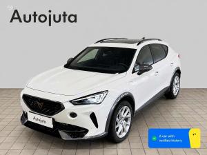 Белый Cupra Formentor 2023 в Каунас, объемом двигателя 1.40 л и пробегом 53 тыс. км за 25600 €, фото  на AUTOMOTO.COM.LV