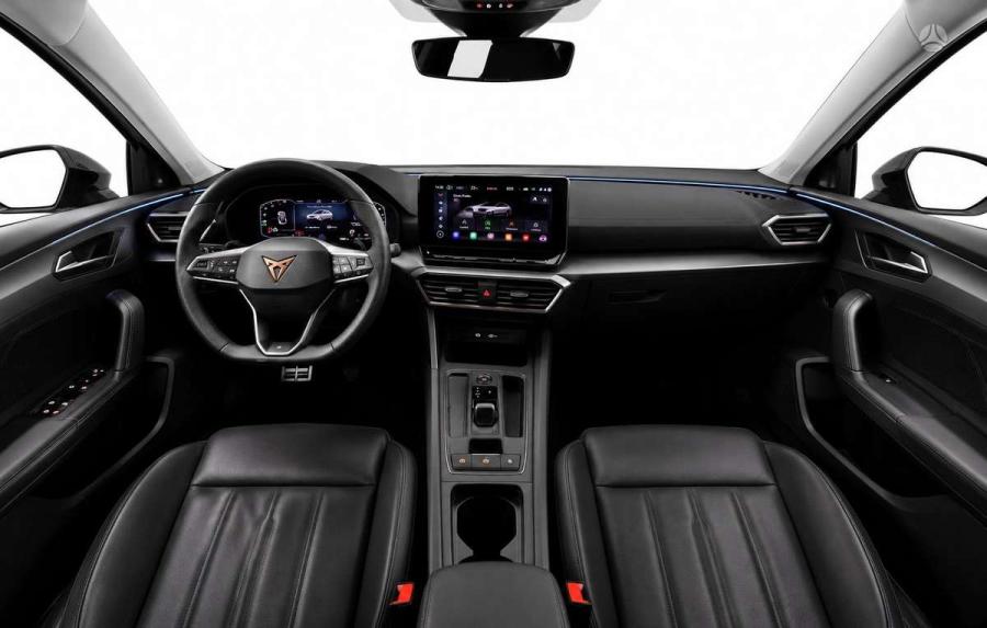 Белый Cupra Formentor 2023 в Каунас, объемом двигателя 1.40 л и пробегом 53 тыс. км за 25600 €, фото 8 на AUTOMOTO.COM.LV