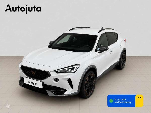 Белый Cupra Formentor 2023 в Каунас, объемом двигателя 1.40 л и пробегом 40 тыс. км за 26500 €, фото 1 на AUTOMOTO.COM.LV