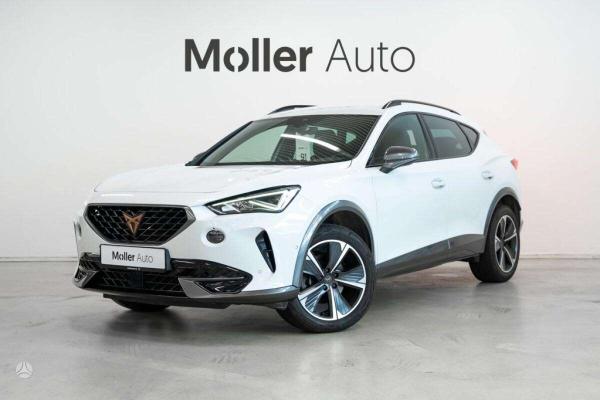 Balts Cupra Formentor 2023 Viļņa, ar dzinēja tilpumu 1.50 L un nobraukumu 90 tūkst. km par 23900 €, foto  vietnē AUTOMOTO.COM.LV