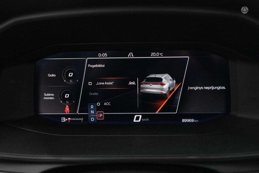 Белый Cupra Formentor 2023 в Вильнюс, объемом двигателя 1.50 л и пробегом 90 тыс. км за 23900 €, фото 13 на AUTOMOTO.COM.LV