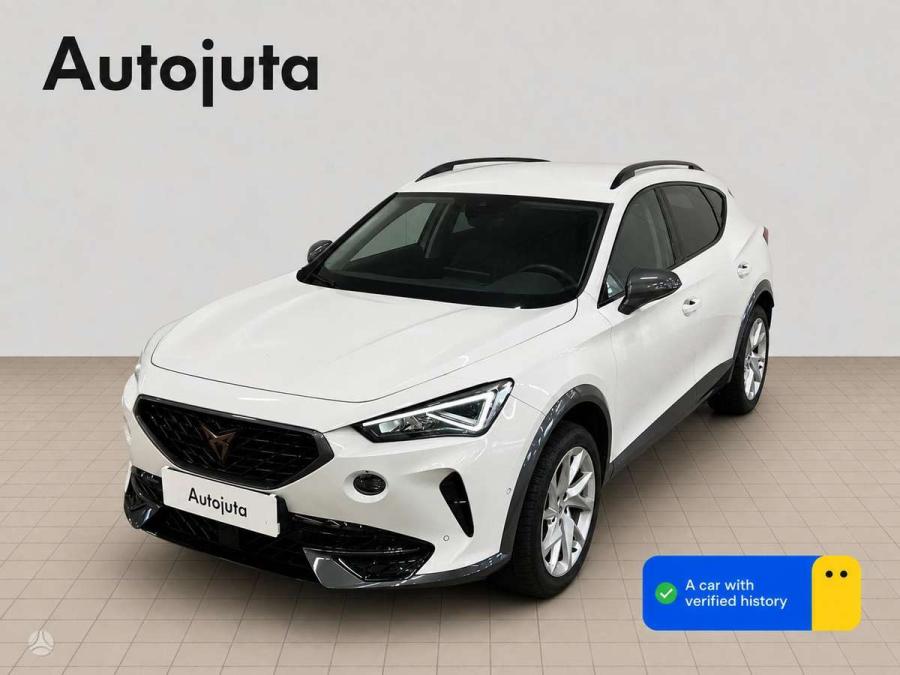 Balts Cupra Formentor 2023 Kauņa, ar dzinēja tilpumu 1.50 L un nobraukumu 38 tūkst. km par 22800 €, foto 1 vietnē AUTOMOTO.COM.LV