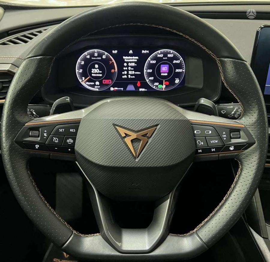 Balts Cupra Formentor 2023 Kauņa, ar dzinēja tilpumu 1.50 L un nobraukumu 38 tūkst. km par 22800 €, foto 7 vietnē AUTOMOTO.COM.LV