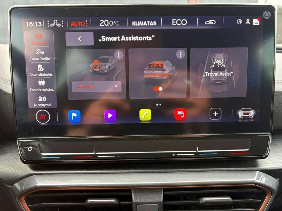Balts Cupra Formentor 2023 Viļņa, ar dzinēja tilpumu 1.40 L un nobraukumu 18 tūkst. km par 24500 €, foto 34 vietnē AUTOMOTO.COM.LV