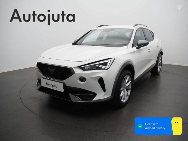 Balts Cupra Formentor 2023 Viļņa, ar dzinēja tilpumu 1.50 L un nobraukumu 55 tūkst. km par 23500 €, foto 1 vietnē AUTOMOTO.COM.LV
