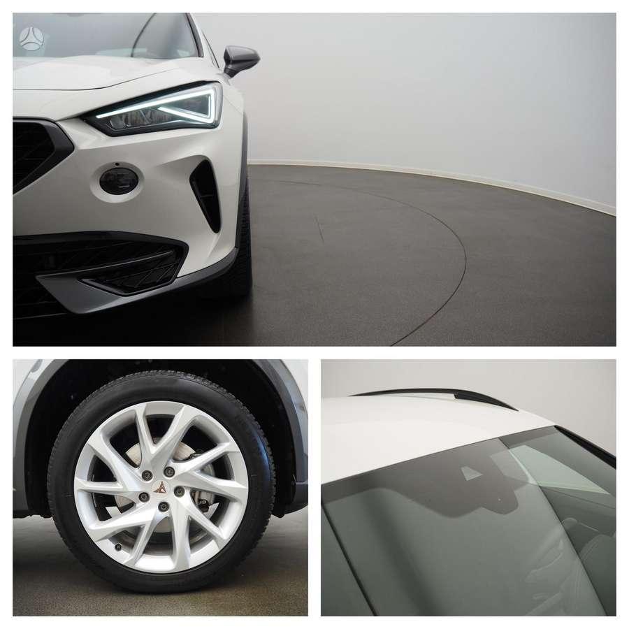 Белый Cupra Formentor 2023 в Вильнюс, объемом двигателя 1.50 л и пробегом 55 тыс. км за 23500 €, фото 8 на AUTOMOTO.COM.LV