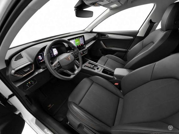 White Cupra Formentor 2023 in Kaunas, with an engine capacity of 1.40 L and mileage of 40 thousand km for 24500 €, photo 9 on AUTOMOTO.COM.LV