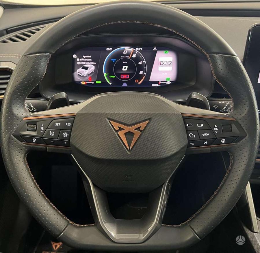 Белый Cupra Formentor 2023 в Каунас, объемом двигателя 1.40 л и пробегом 40 тыс. км за 24500 €, фото 10 на AUTOMOTO.COM.LV
