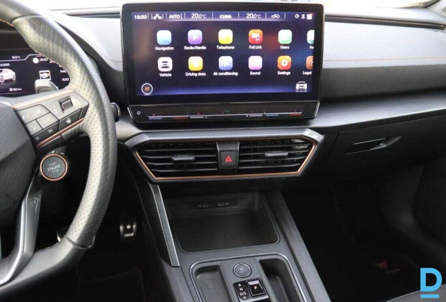 Balts Cupra Formentor 2024 Rīga, ar dzinēja tilpumu 2.00 L un nobraukumu 45 tūkst. km par 33490 €, foto 7 vietnē AUTOMOTO.COM.LV