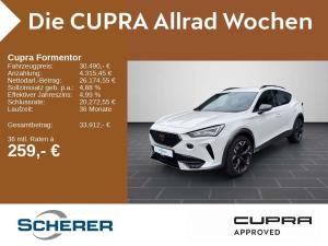 Белый Cupra Formentor 2024 в Каунас, объемом двигателя 2.00 л и пробегом 17 тыс. км за 33114 €, фото  на AUTOMOTO.COM.LV