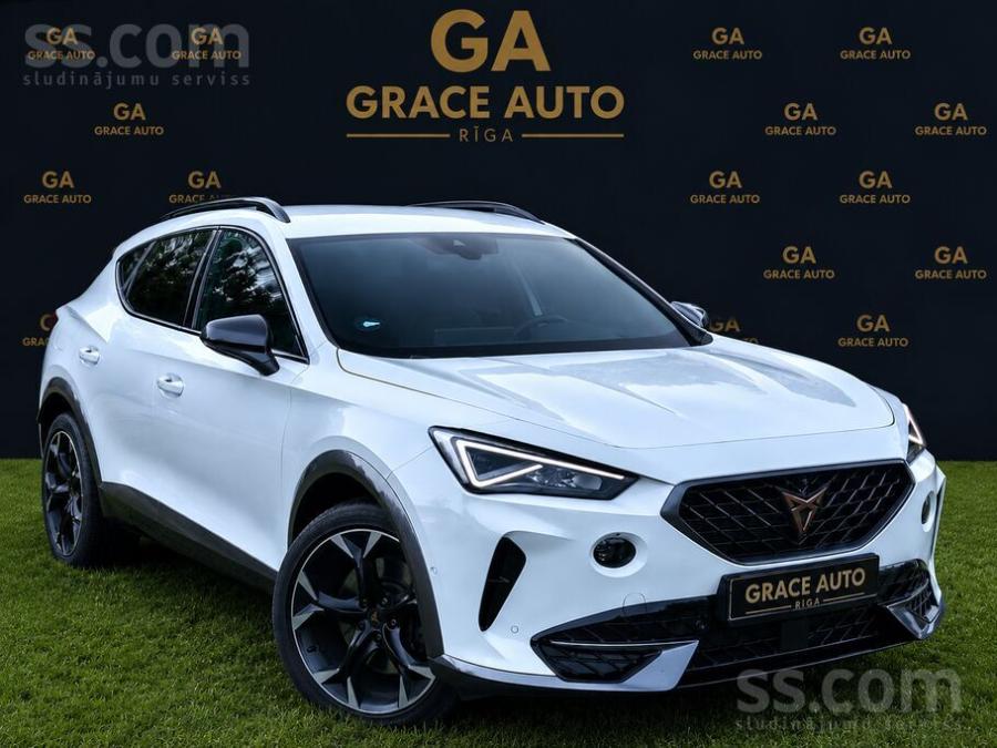 Белый Cupra Formentor 2023 в Юрмала, объемом двигателя 1.40 л и пробегом 130 тыс. км за 22990 €, фото 1 на AUTOMOTO.COM.LV