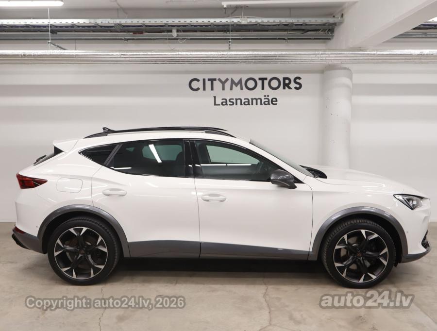 Белый Cupra Formentor 2021 в Таллин, объемом двигателя 2.00 л и пробегом 48 тыс. км за 29900 €, фото 6 на AUTOMOTO.COM.LV