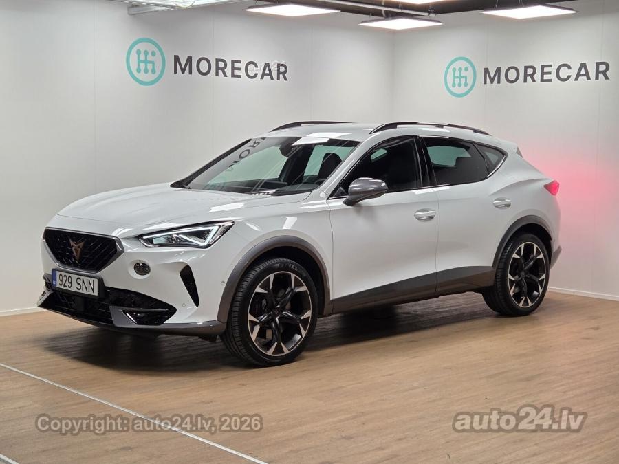 Белый Cupra Formentor 2022 в Таллин, объемом двигателя 2.00 л и пробегом 75 тыс. км за 28490 €, фото 1 на AUTOMOTO.COM.LV