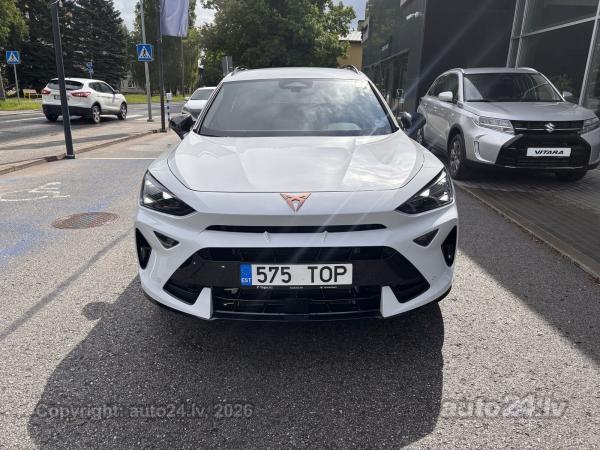 White Cupra Formentor 2026 in Tartu, with an engine capacity of 1.50 L and mileage of 5 thousand km for 34900 €, photo 5 on AUTOMOTO.COM.LV