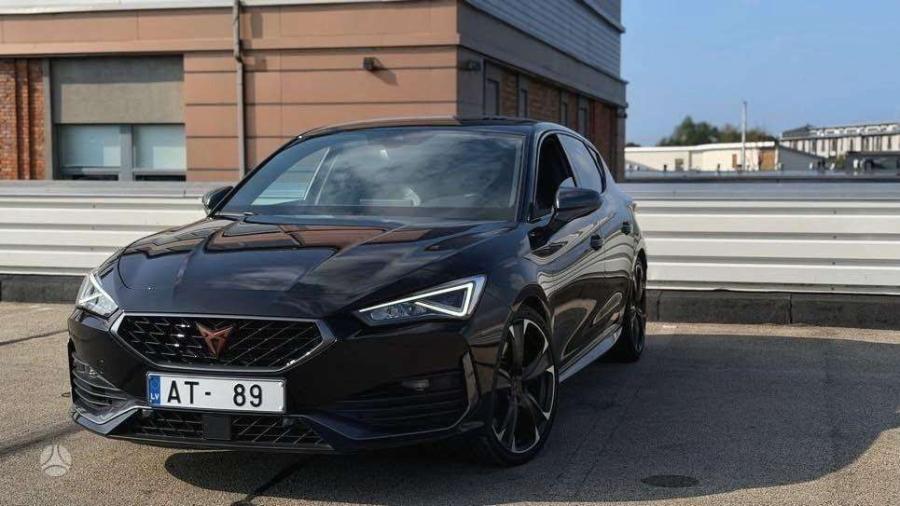 Черный Cupra Leon 2022 в Рига, объемом двигателя 1.98 л и пробегом 45 тыс. км за 22900 €, фото 8 на AUTOMOTO.COM.LV