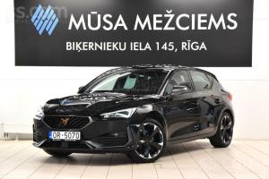 Black Cupra Leon 2023 in Riga, with an engine capacity of 1.50 L and mileage of 28 thousand km for 20990 €, photo  on AUTOMOTO.COM.LV