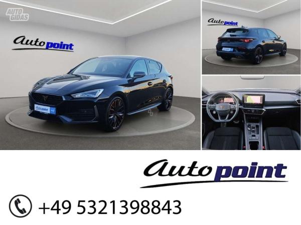 Black Cupra Leon 2022 in Kaunas, with an engine capacity of 1.40 L and mileage of 52 thousand km for 27929 €, photo 1 on AUTOMOTO.COM.LV