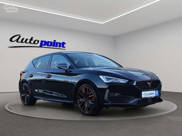 Black Cupra Leon 2022 in Kaunas, with an engine capacity of 1.40 L and mileage of 52 thousand km for 27929 €, photo 3 on AUTOMOTO.COM.LV
