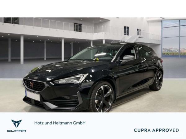 Черный Cupra Leon 2023 в Каунас, объемом двигателя 1.50 л и пробегом 28 тыс. км за 26925 €, фото 1 на AUTOMOTO.COM.LV