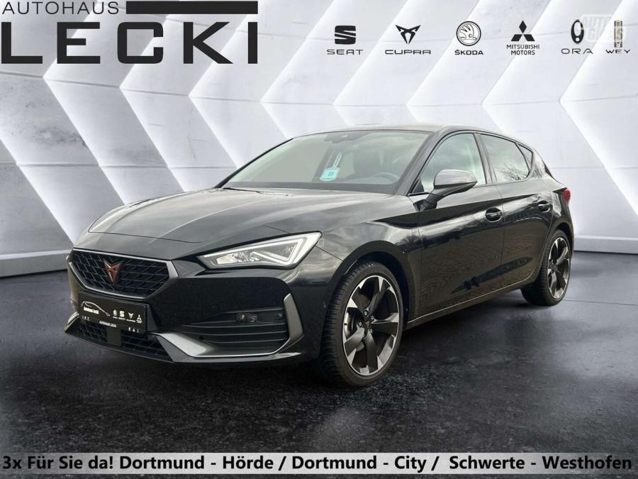 Black Cupra Leon 2024 in Kaunas, with an engine capacity of 1.50 L and mileage of 28 thousand km for 28467 €, photo 6 on AUTOMOTO.COM.LV