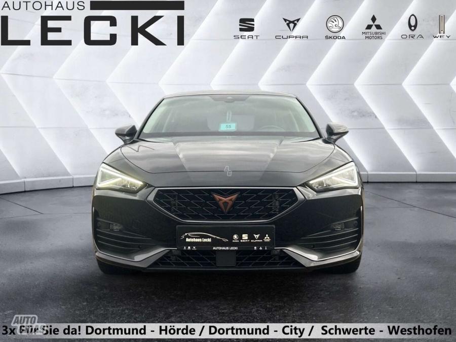 Black Cupra Leon 2024 in Kaunas, with an engine capacity of 1.50 L and mileage of 28 thousand km for 28467 €, photo 8 on AUTOMOTO.COM.LV