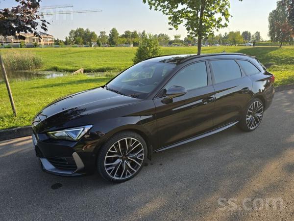 Black Cupra Leon 2020 in Telschi, with an engine capacity of 1.40 L and mileage of 109 thousand km for 17500 €, photo 3 on AUTOMOTO.COM.LV