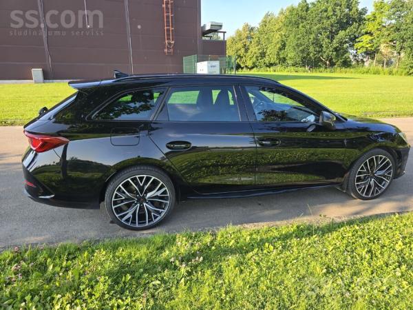 Black Cupra Leon 2020 in Telschi, with an engine capacity of 1.40 L and mileage of 109 thousand km for 17500 €, photo 10 on AUTOMOTO.COM.LV