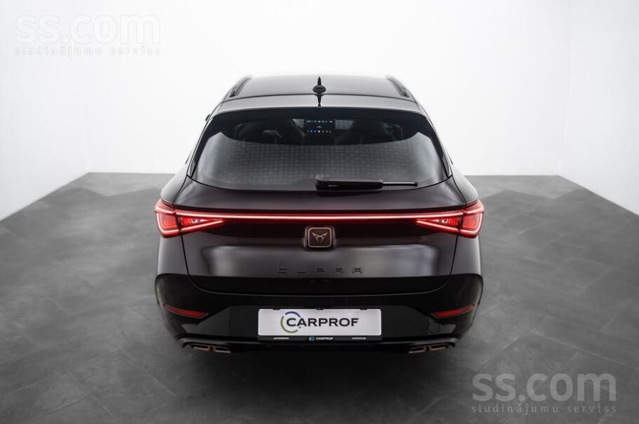 Black Cupra Leon 2021 in Tallinn, with an engine capacity of 1.40 L and mileage of 70 thousand km for 19999 €, photo 8 on AUTOMOTO.COM.LV