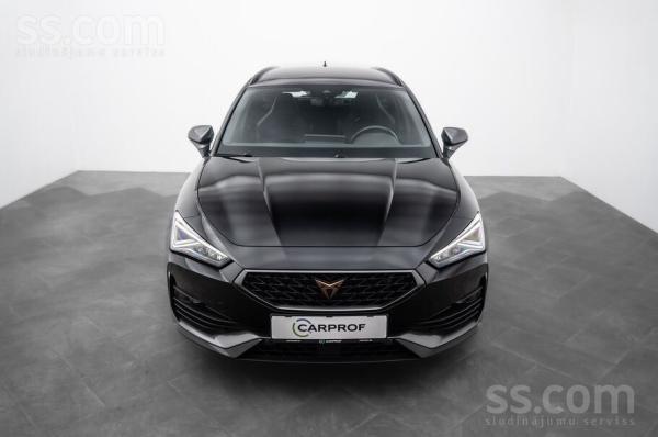 Black Cupra Leon 2021 in Tallinn, with an engine capacity of 1.40 L and mileage of 70 thousand km for 19999 €, photo 4 on AUTOMOTO.COM.LV