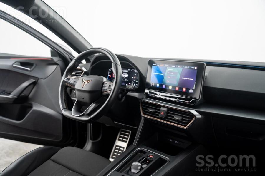 Черный Cupra Leon 2021 в Таллин, объемом двигателя 1.40 л и пробегом 70 тыс. км за 19999 €, фото 15 на AUTOMOTO.COM.LV