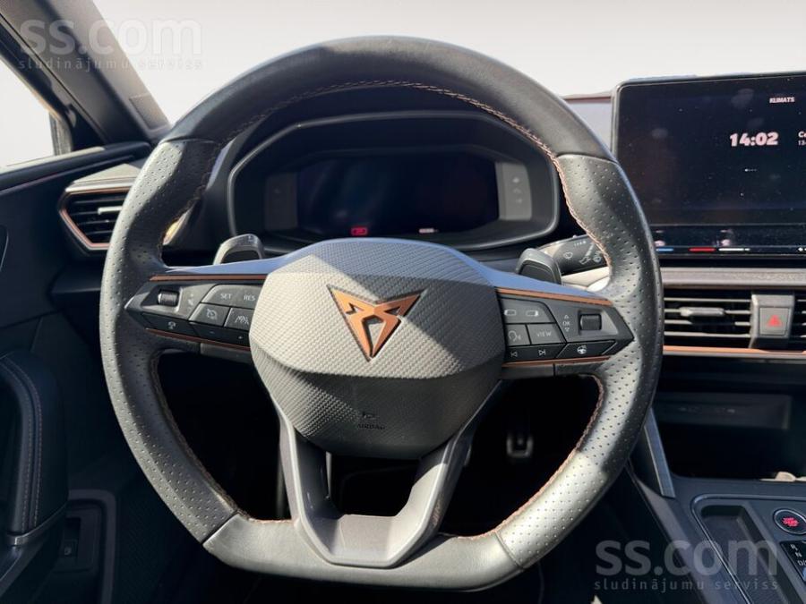 Melns Cupra Leon 2022 Rīga, ar dzinēja tilpumu 1.40 L un nobraukumu 100 tūkst. km par 23100 €, foto 10 vietnē AUTOMOTO.COM.LV