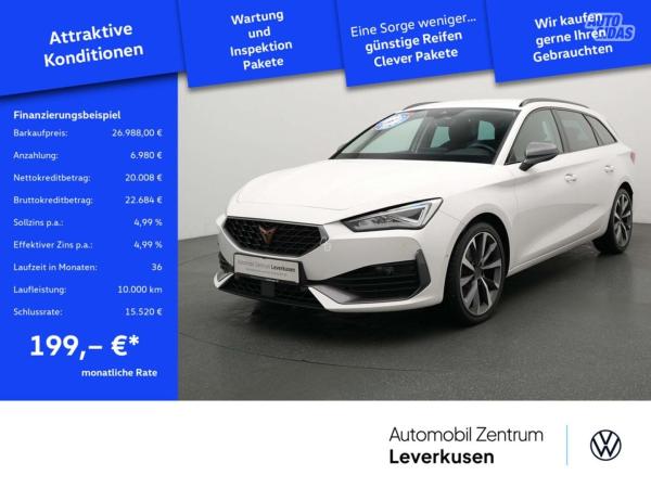 Melns Cupra Leon 2024 Kauņa, ar dzinēja tilpumu 2.00 L un nobraukumu 51 tūkst. km par 29598 €, foto 1 vietnē AUTOMOTO.COM.LV