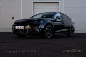 Melns Cupra Leon 2024 Tallina, ar dzinēja tilpumu 1.50 L un nobraukumu 51 tūkst. km par 31499 €, foto  vietnē AUTOMOTO.COM.LV