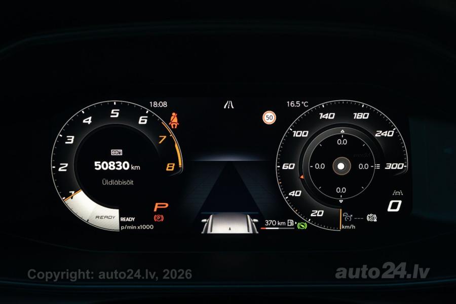 Черный Cupra Leon 2024 в Таллин, объемом двигателя 1.50 л и пробегом 51 тыс. км за 31499 €, фото 18 на AUTOMOTO.COM.LV