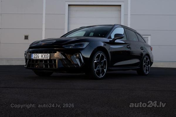 Melns Cupra Leon 2024 Tallina, ar dzinēja tilpumu 1.50 L un nobraukumu 51 tūkst. km par 31499 €, foto 1 vietnē AUTOMOTO.COM.LV