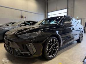 Melns Cupra Leon 2025 Kauņa, ar dzinēja tilpumu 1.50 L un nobraukumu 24 tūkst. km par 32694 €, foto  vietnē AUTOMOTO.COM.LV