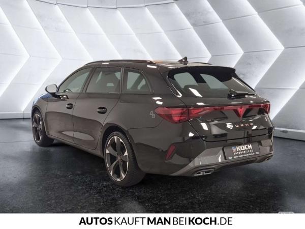 Black Cupra Leon 2025 in Kaunas, with an engine capacity of 2.00 L and mileage of 20 thousand km for 32643 €, photo 4 on AUTOMOTO.COM.LV