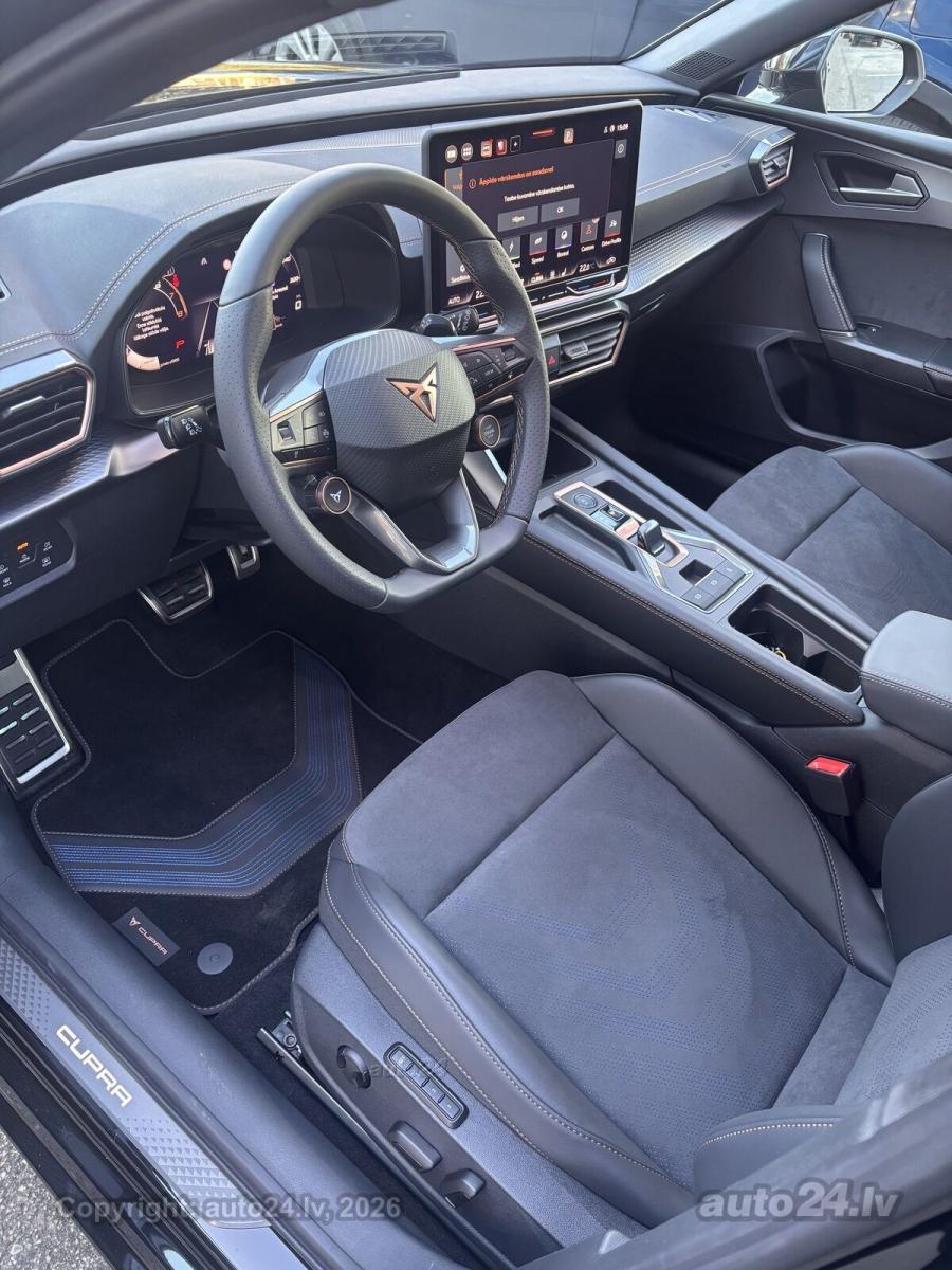 Черный Cupra Leon 2026 в Тарту, объемом двигателя 2.00 л и пробегом 0 тыс. км за 33100 €, фото 11 на AUTOMOTO.COM.LV